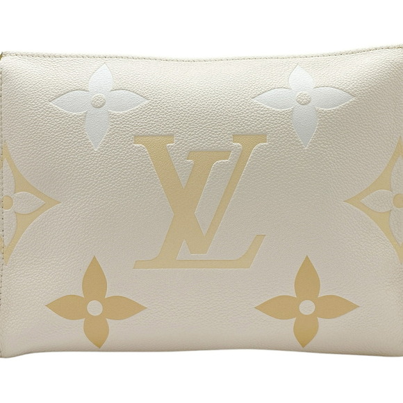 Louis Vuitton | Bags | Louis Vuitton Cream Monogram Pouch | Poshmark